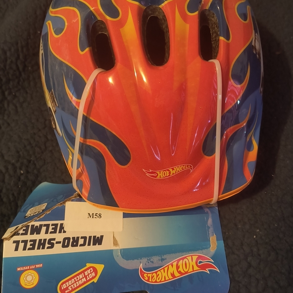 Hot Wheels | Toys | Hot Wheels Flame Design Kids Helmet | Poshmark